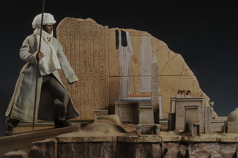 Tanis Map Room Indiana Jones sixth scale diorama - Another Pop Culture Collectible Review by ...